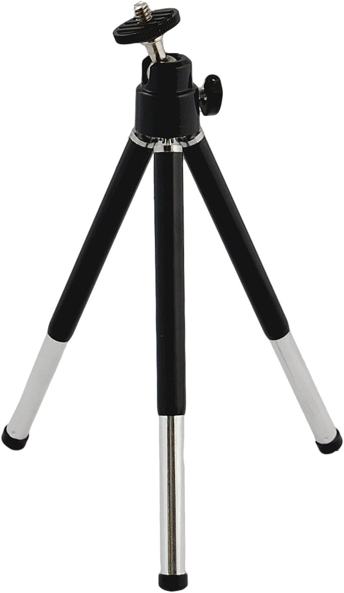 Amazon.com : JacobsParts 7" Lightweight Mini Tripod with Pan Tilt Head ...