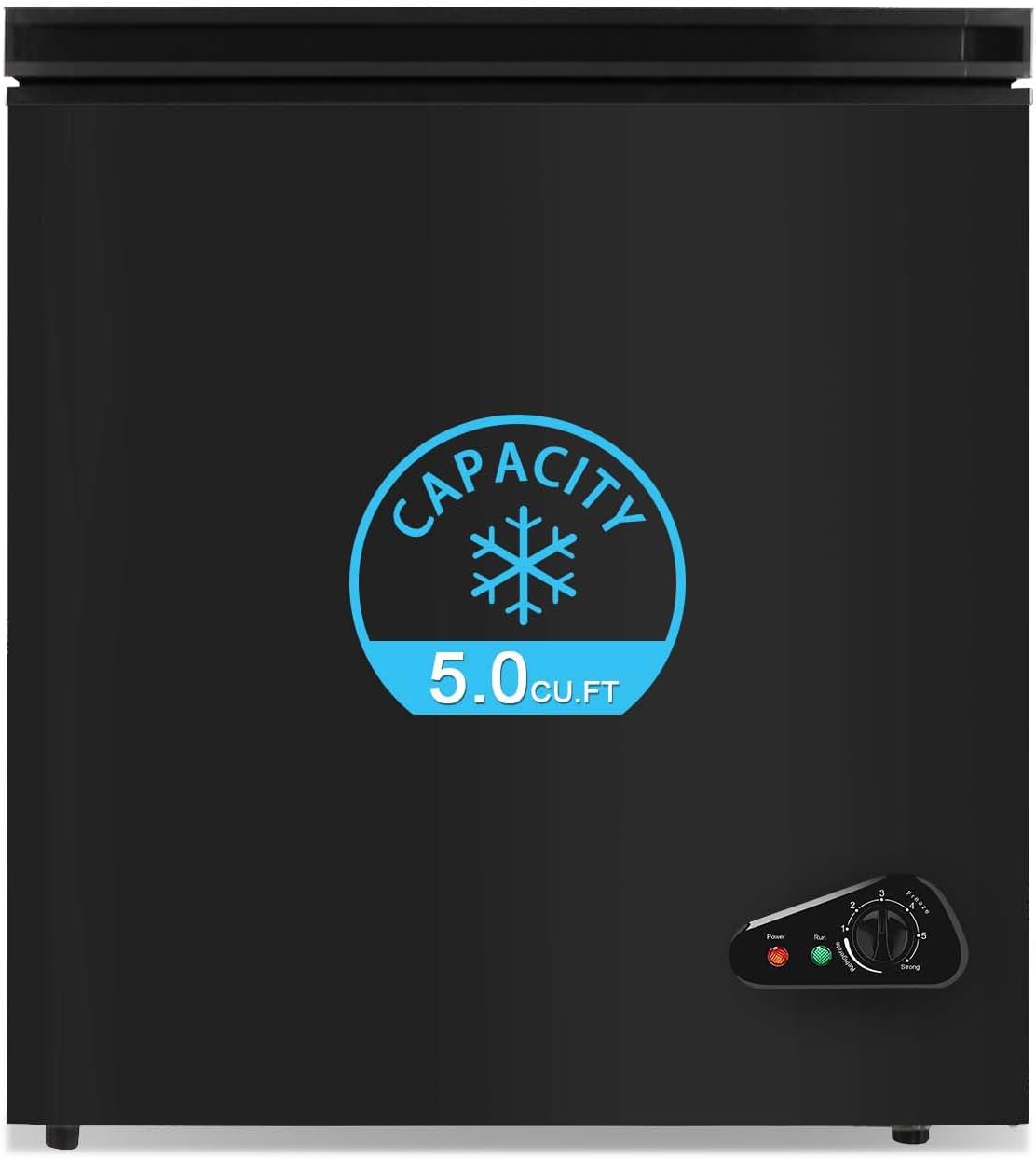 Amazon.com: Arctic King ARC050S0ARAB 5cf Deep chest freezer, 5.0 cu.ft ...