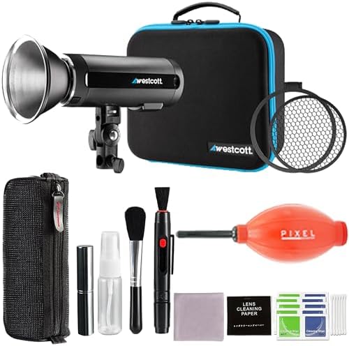 Amazon.com : Westcott FJ200 Round Head Pocket Strobe with 1.3 sec ...