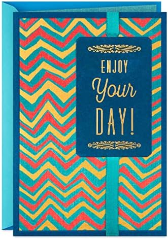 Amazon.com: Hallmark Birthday Card (Enjoy Your Day) : Everything Else