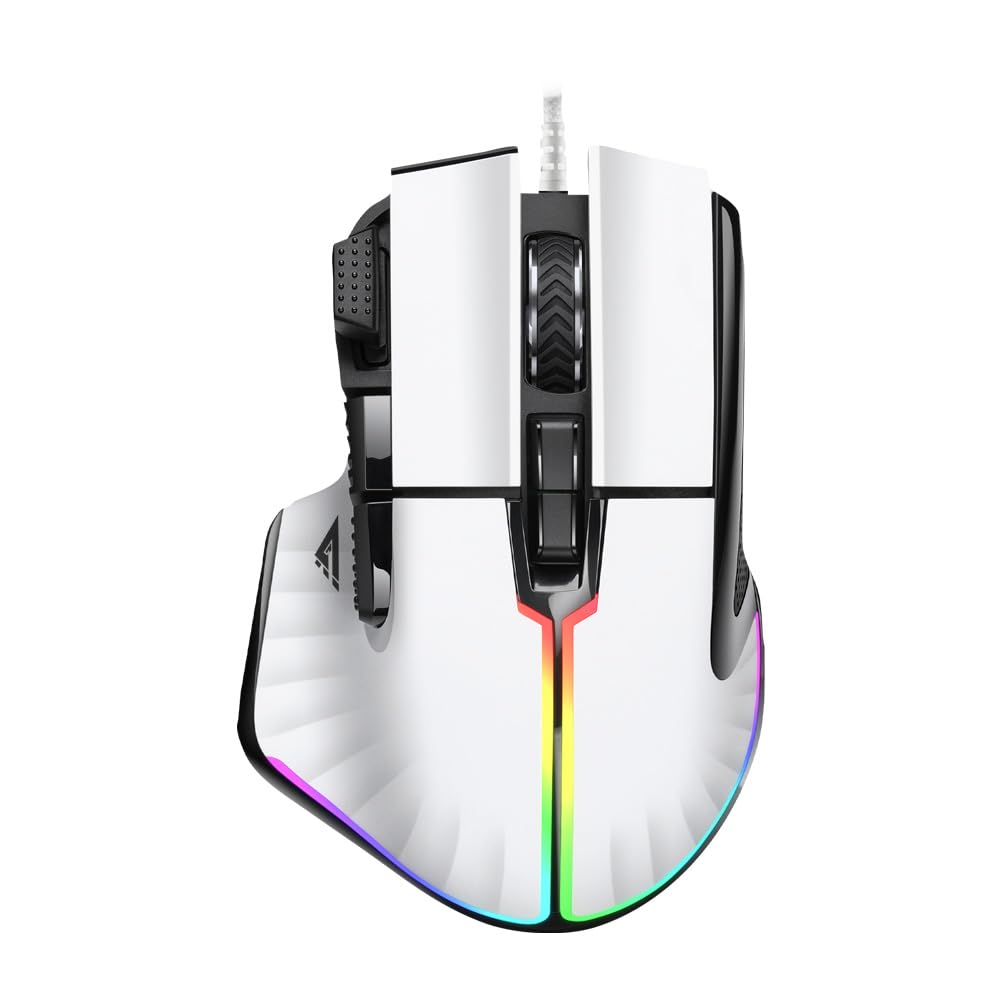 GAME FACTOR Mouse Laser Gamer MOG602 19000 dpi 8 Botones ...