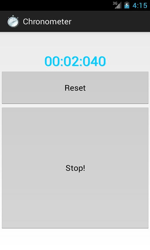 Basic Chronometer - App on Amazon Appstore