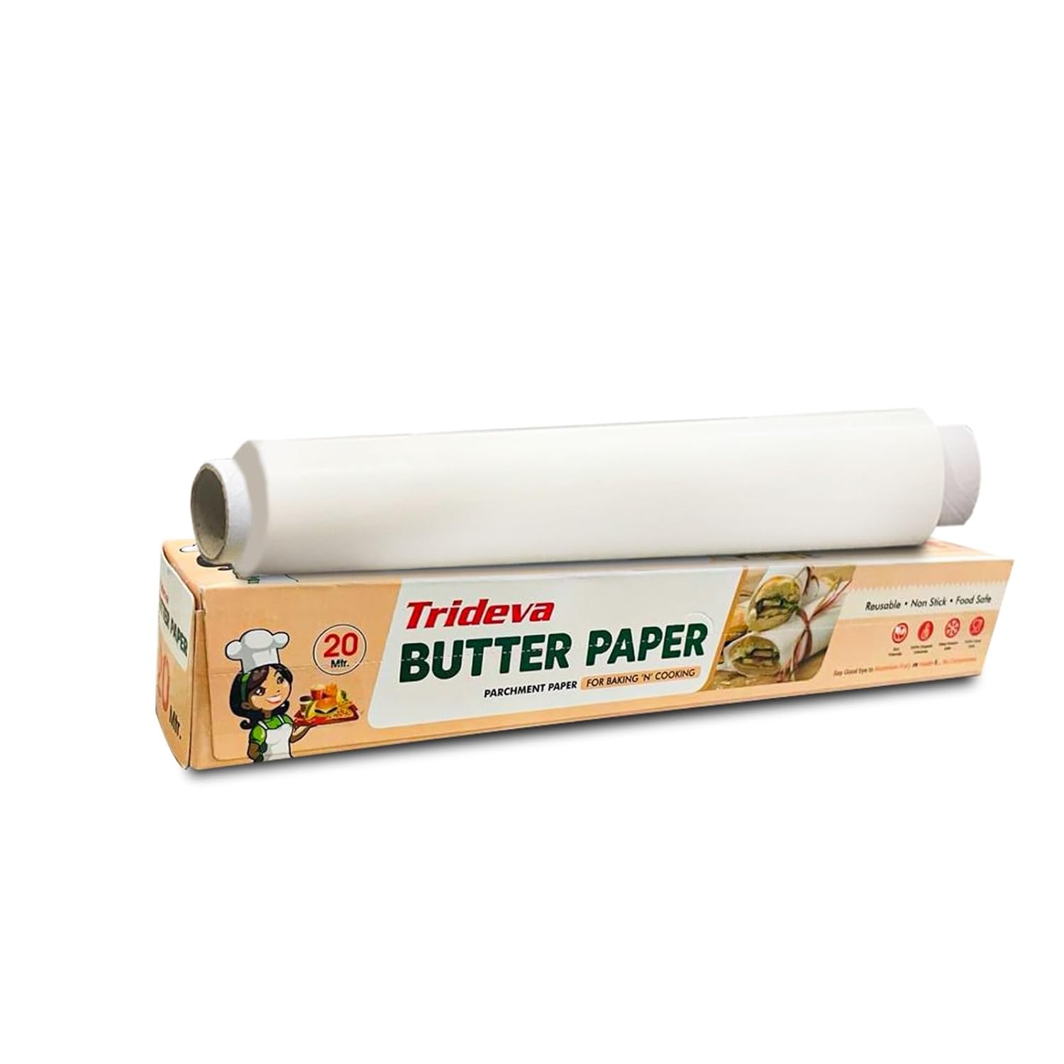 Buy Shree Krishna Super MART 20 Mtr Food Wrapping Paper Roll Premium ...