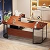 Amazon.com: Tribesigns 63" Executive Desk with 31" File Cabinet, Large ...