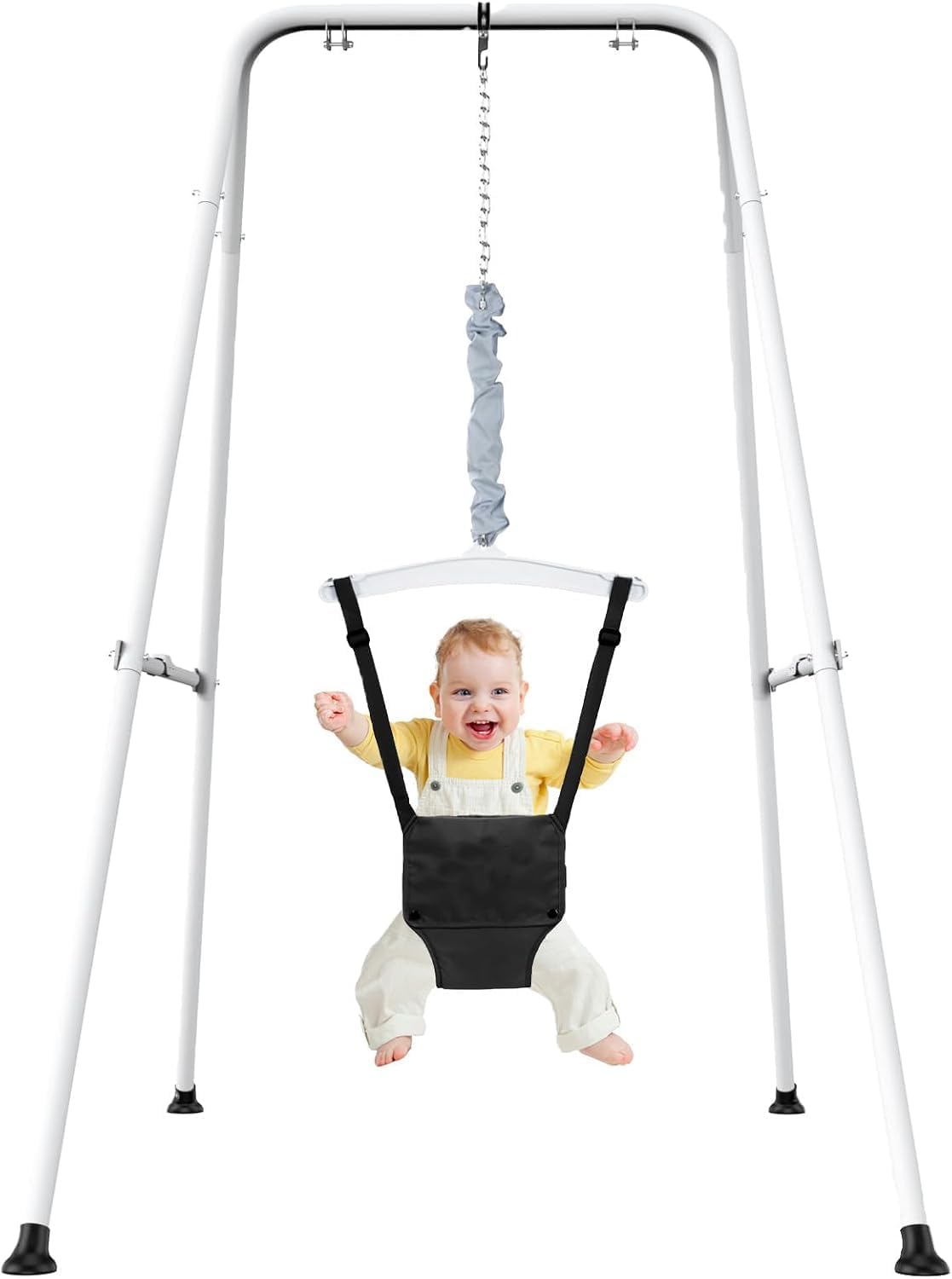 Baby Jumper with Stand, Toddler Swing Set forIndoor/Outdoor Play ...