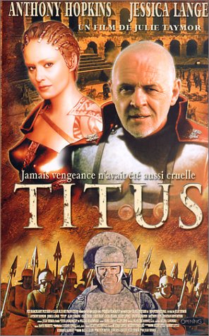 Titus [VHS]: Amazon.de: Hopkins, Anthony, Lange, Jessica, Taymor, Julie ...