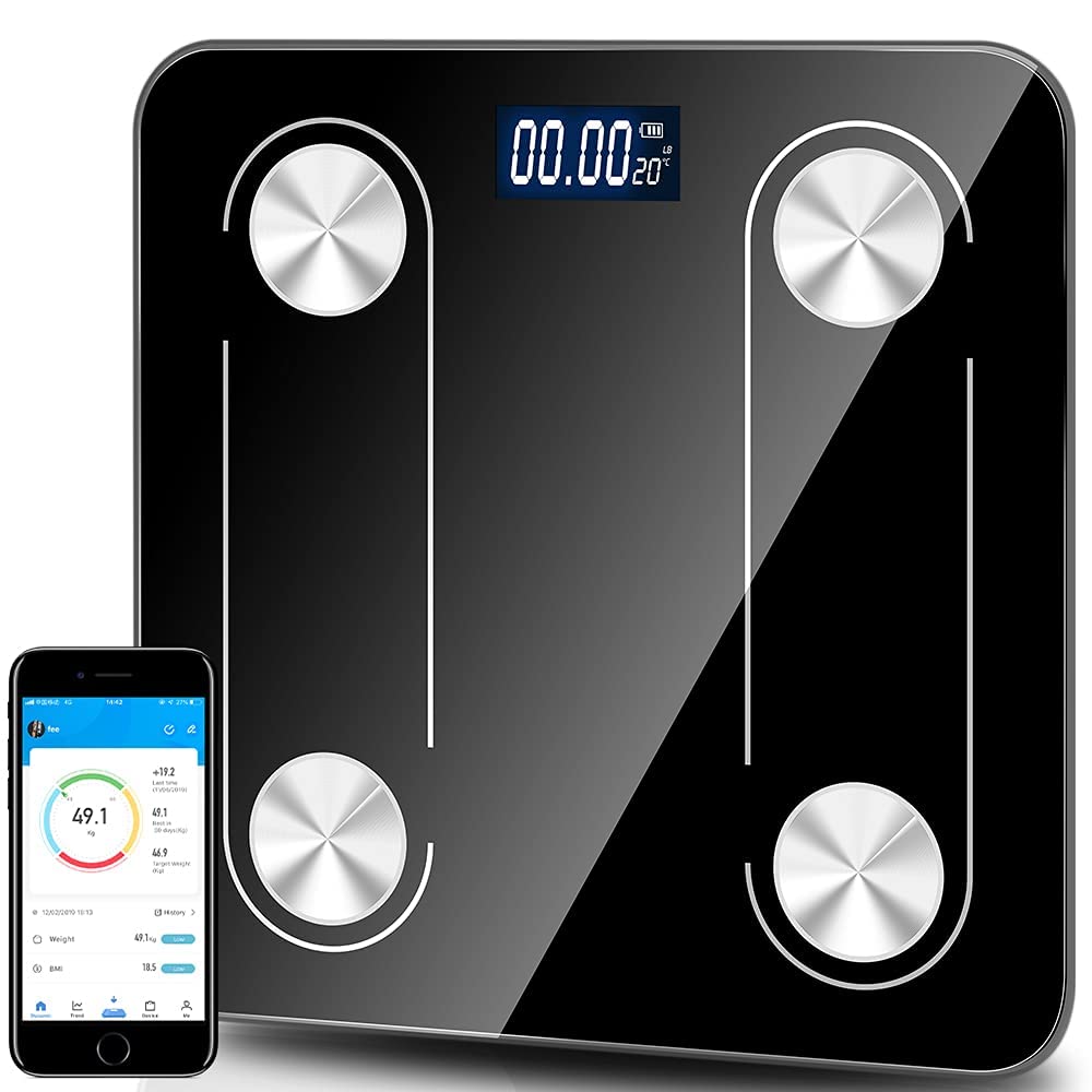 Buy Weight Scale With Bluetooth, Necomi Wireless Scale for Body Weight ...