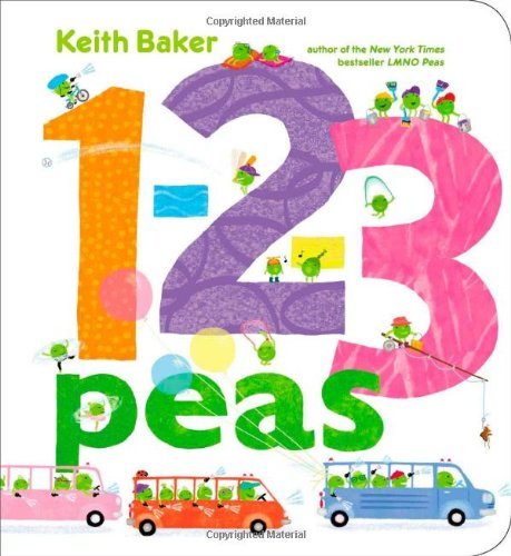 1-2-3 Peas (Classic Board Books) by Keith Baker (6-May-2014) Board book ...