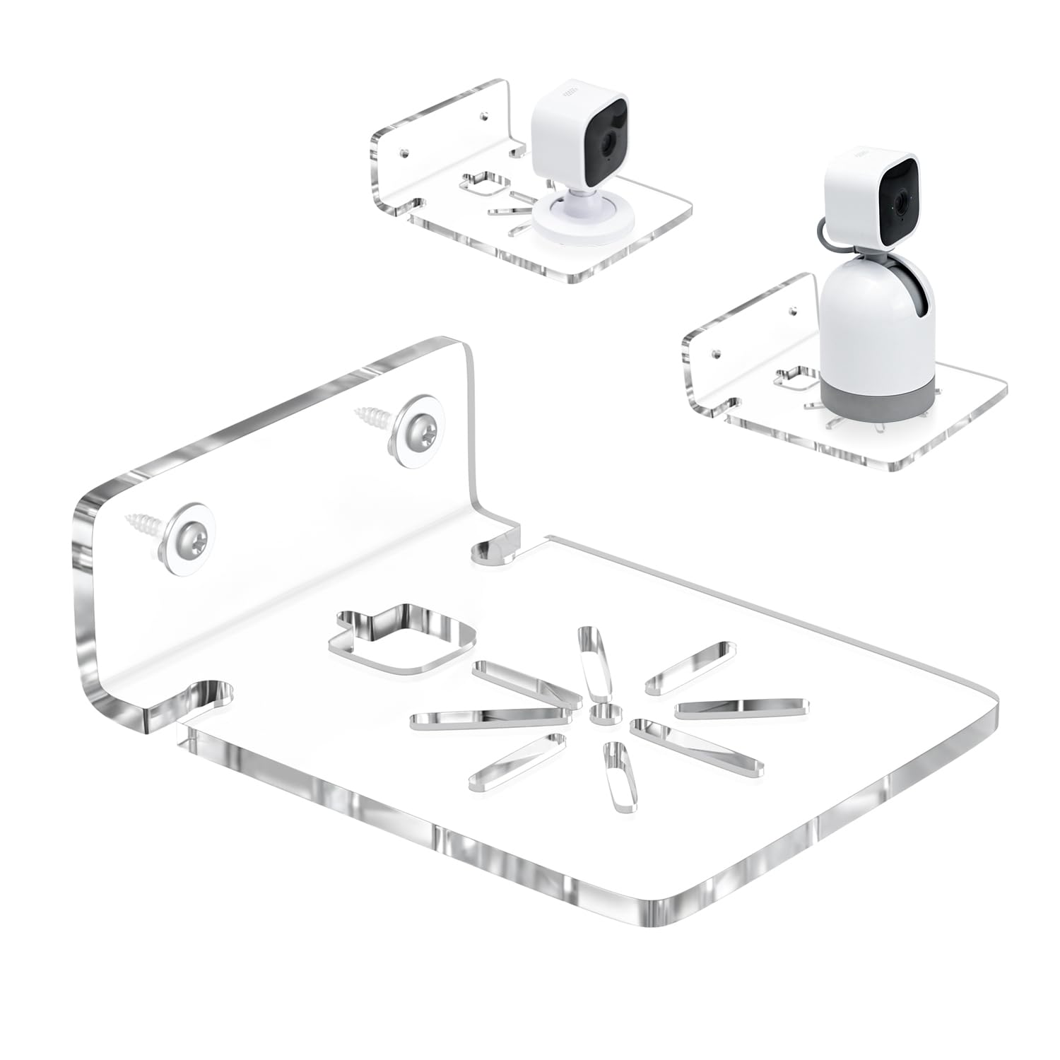Amazon.com: CaGuan 2Pack Acrylic Wall Mount for Blink Mini Pan-Tilt ...