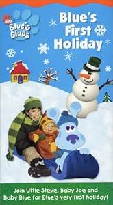 Amazon.com: Blue's Clues - Blue's First Holiday [VHS] : Steve Burns ...