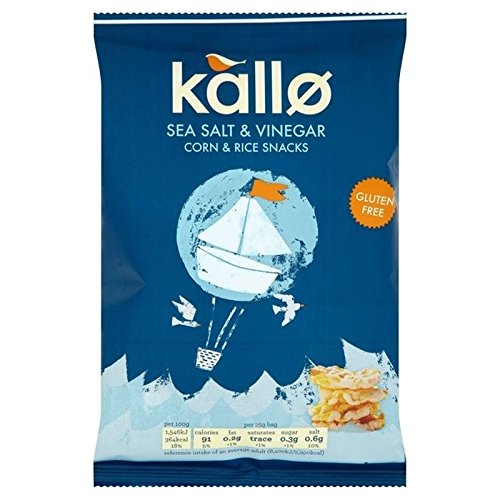 Amazon.com: Kallo Salt & Vinegar Mini Rice & Corn Cakes 25g : Grocery ...