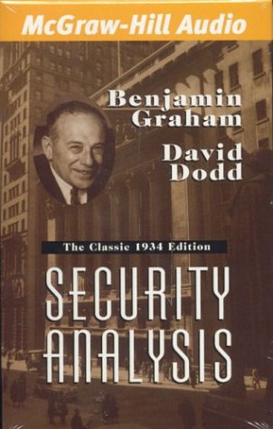 Security Analysis : Graham, Benjamin, Dodd, David L., Lescault, John ...