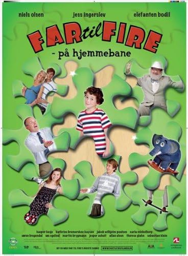 Amazon.com: Father of Four: Home Field Advantage Poster Danish 27x40 ...