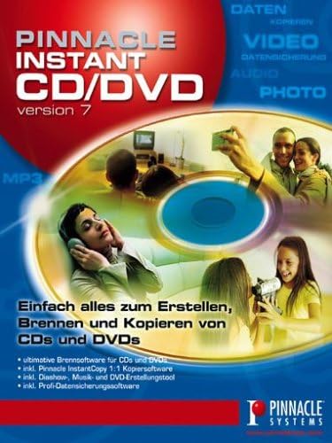 Pinnacle Instant CD/DVD : Amazon.de: Software