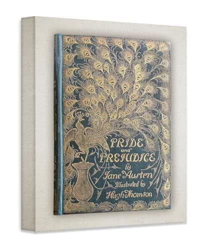 Amazon.com: Pride And Prejudice Book Cover Art – Jane Austen Vintage ...