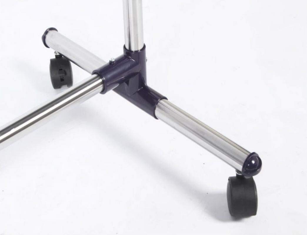 Styleys Stainless Steel Double-Pole Clothes Hanger/Rack, Rolling Bar ...