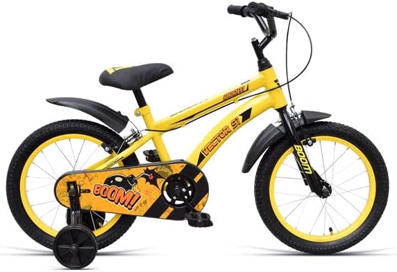 Buy VECTOR 91 Boom 20T Yellow Single Speed 12 Inch Frame Unisex Kids Cycle Online at Low Prices ...
