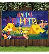Amazon.com: LOONELO Happy Welcome Camper Porch Banner, 70.8"X11.8 ...