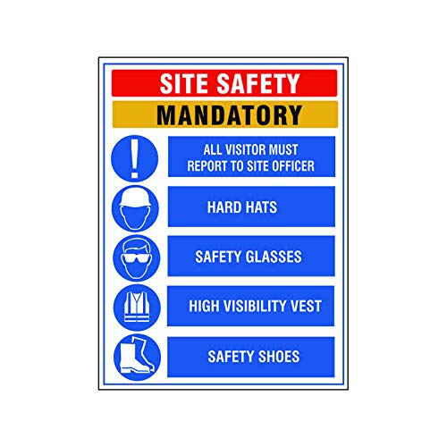 Protector Sign Site Safety Poster Set Of 1 : Amazon.in: Home & Kitchen