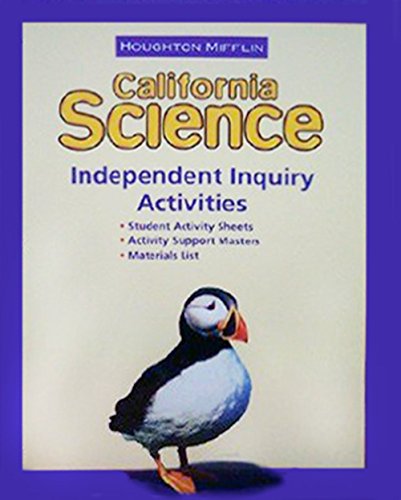 Amazon.com: Science California Independent Inquiry Activity, Level 3 (Houghton Mifflin Science ...