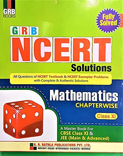 GRB NCERT Solutions Mathematics Chapterwise for Class 11 : Gautam Kumar ...
