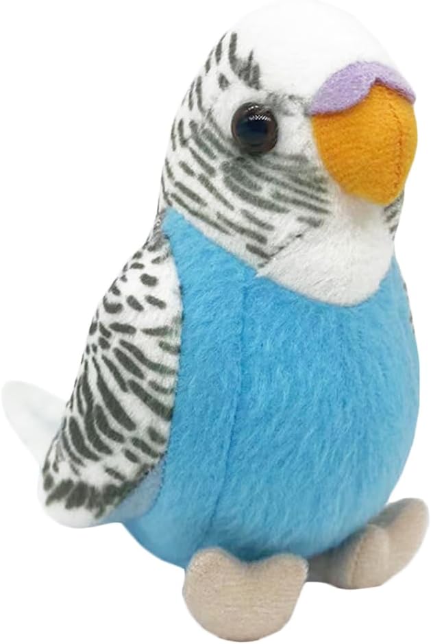 Amazon.com: WQY GroceryShop 1 Pcs Stuffed Parakeet Toy, 5.5 inches ...