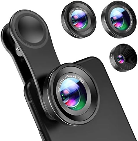 Criacr (2020 Upgraded New Version) Phone Camera Lens, 0.6X Wide Angle ...