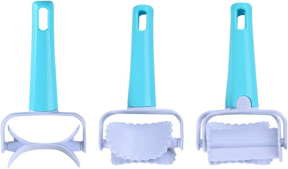 Amazon.com: 3 Types Rolling Pastry Cutter- Roller Slicer for Fondant ...