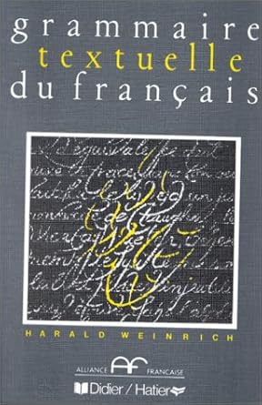 Grammaire textuelle du français : Amazon.com.mx: Libros