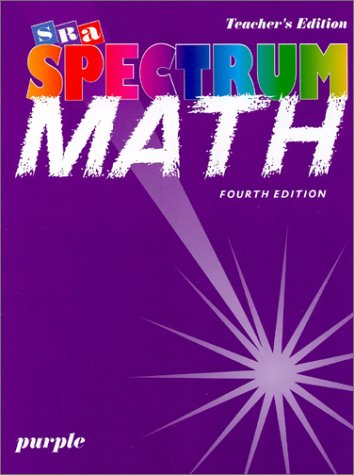 Amazon | Spectrum Mathematics - Purple Book, Level 8 - Teacher's ...