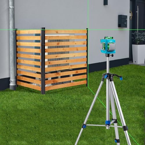 KEZERS Laser Level with Tripod & Svarog Outdoor Privacy Screen Fence ...