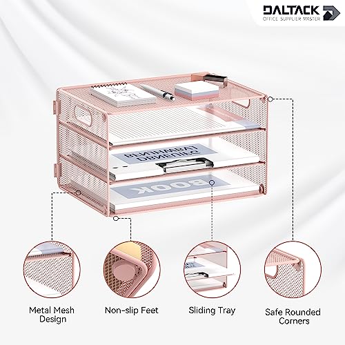 Snapklik.com : DALTACK 3 Tier Letter Tray Paper Organizer