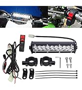 Amazon.com: motoparty Dirt Headlight Bar for KLX110 CRF110 TTR110 ...
