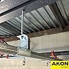Amazon.com: Suspended Curtain Track System | Drop Down Curtain Track ...