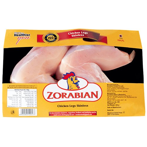 Zorabian Chicken Legs Skinless, 450g : Amazon.in: Grocery & Gourmet Foods