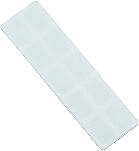 100 Pack Plastic Window & Glazing Packers, Spacers 3mm White, Assorted ...