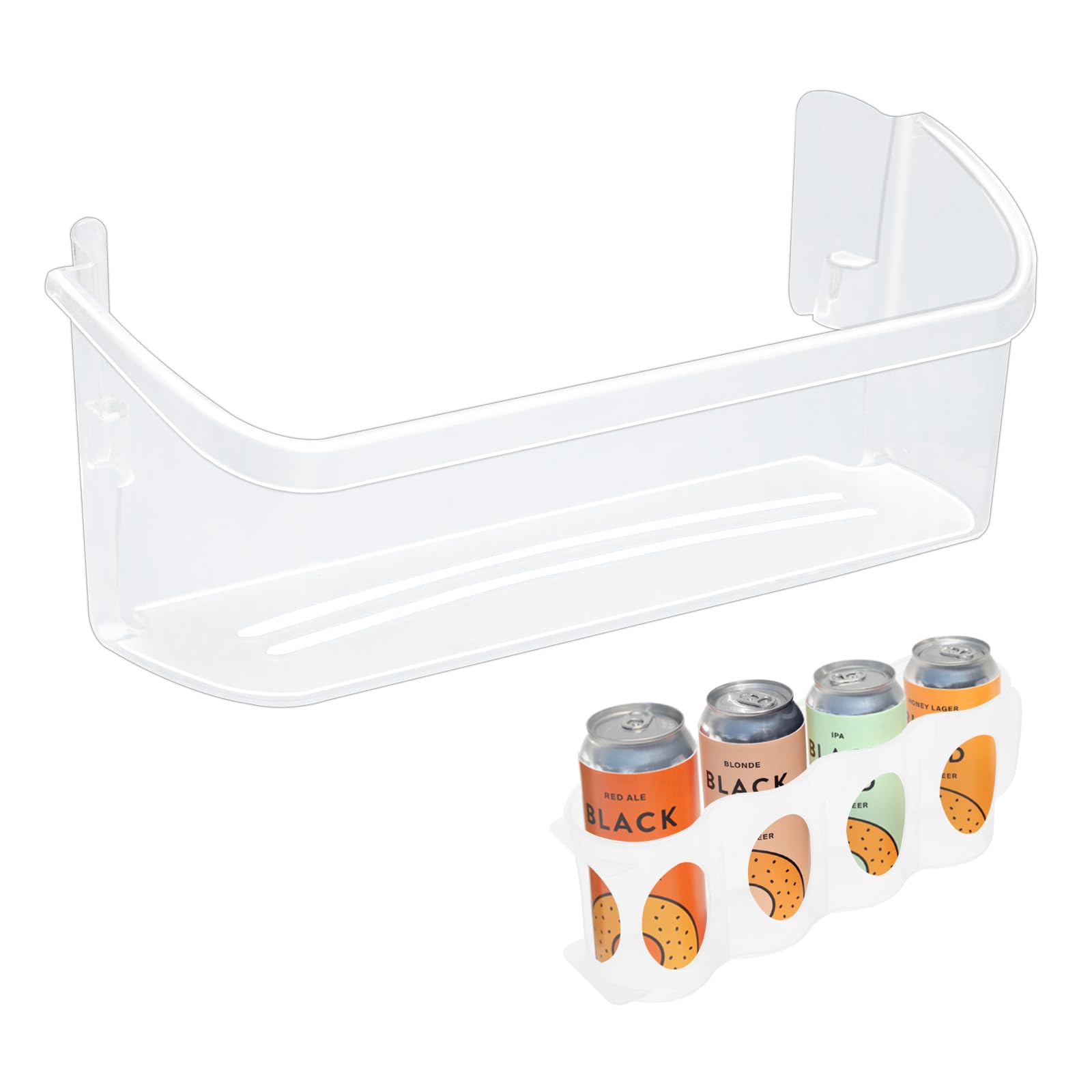 Amazon.com: FBULWSEC 242126602 Refrigerator Gallery Door Shelf ...
