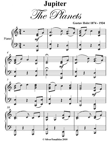 Gustav Holst The Planets Sheet