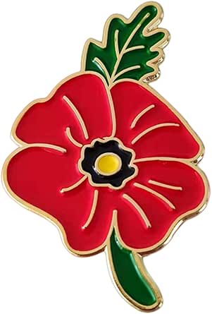 2024 Poppy Pin Badge Remembrance Day Decorations Lest We Forget ...