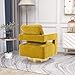 Amazon.com: HomSof Swivel Accent Open Back Modern Comfy Sofa Chair with ...