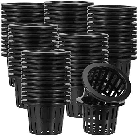 Amazon.com: 4 Inch Plastic Net Cups, Pots Plant Containers, for ...