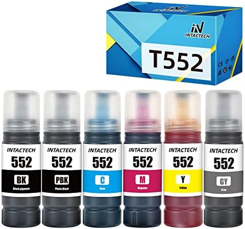 Amazon.com: EPSON 552 EcoTank Ink Ultra-high Capacity Bottle Black ...