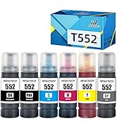 Amazon.com: IN INTACTECH Compatible Ink Replacement for T552 552 ...