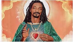 Amazon.com: Hip-Hop Rapper Fun Flag Banner Funny Man Cave Wall Meme ...