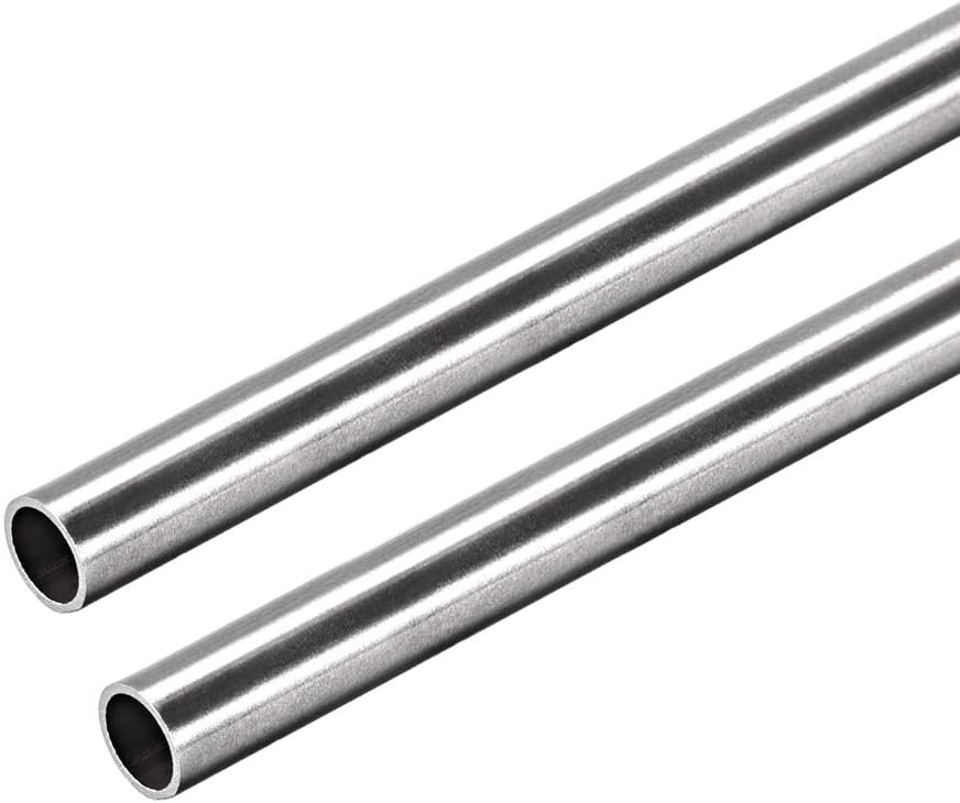 sourcing map 6063 Aluminum Round Tube, 25mm OD 20mm Inner Dia 300mm ...
