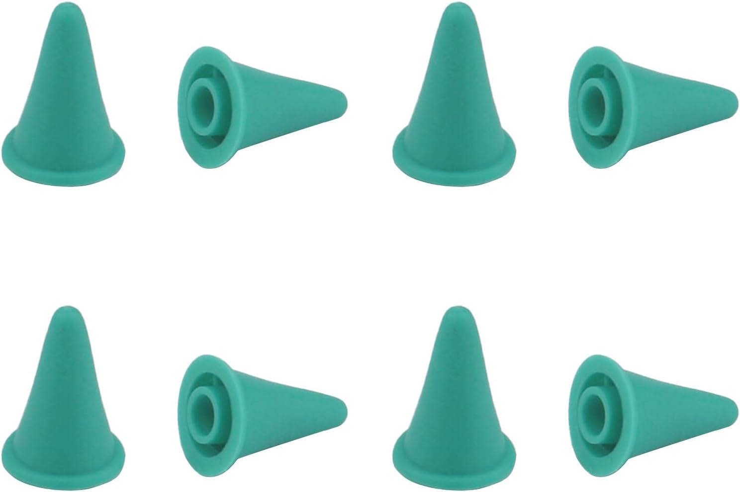 Amazon.com: 8pcs Knitting Needle Stoppers, Green Large Silicone ...