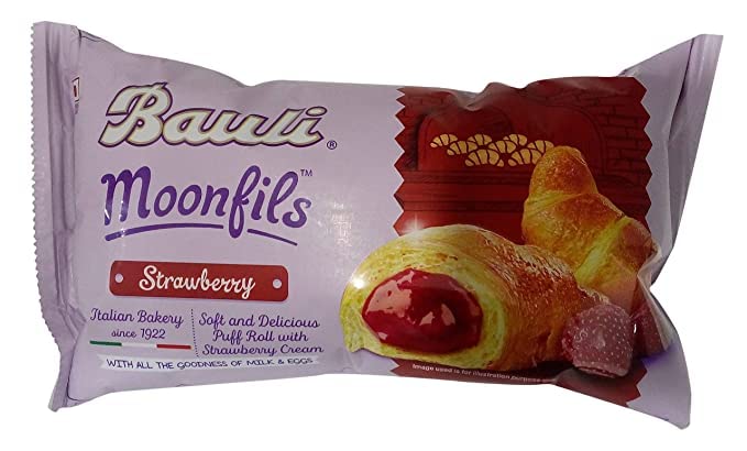 Bauli Moonfils - Strawberry , 47g Pack OF 5 : Amazon.in: Grocery ...