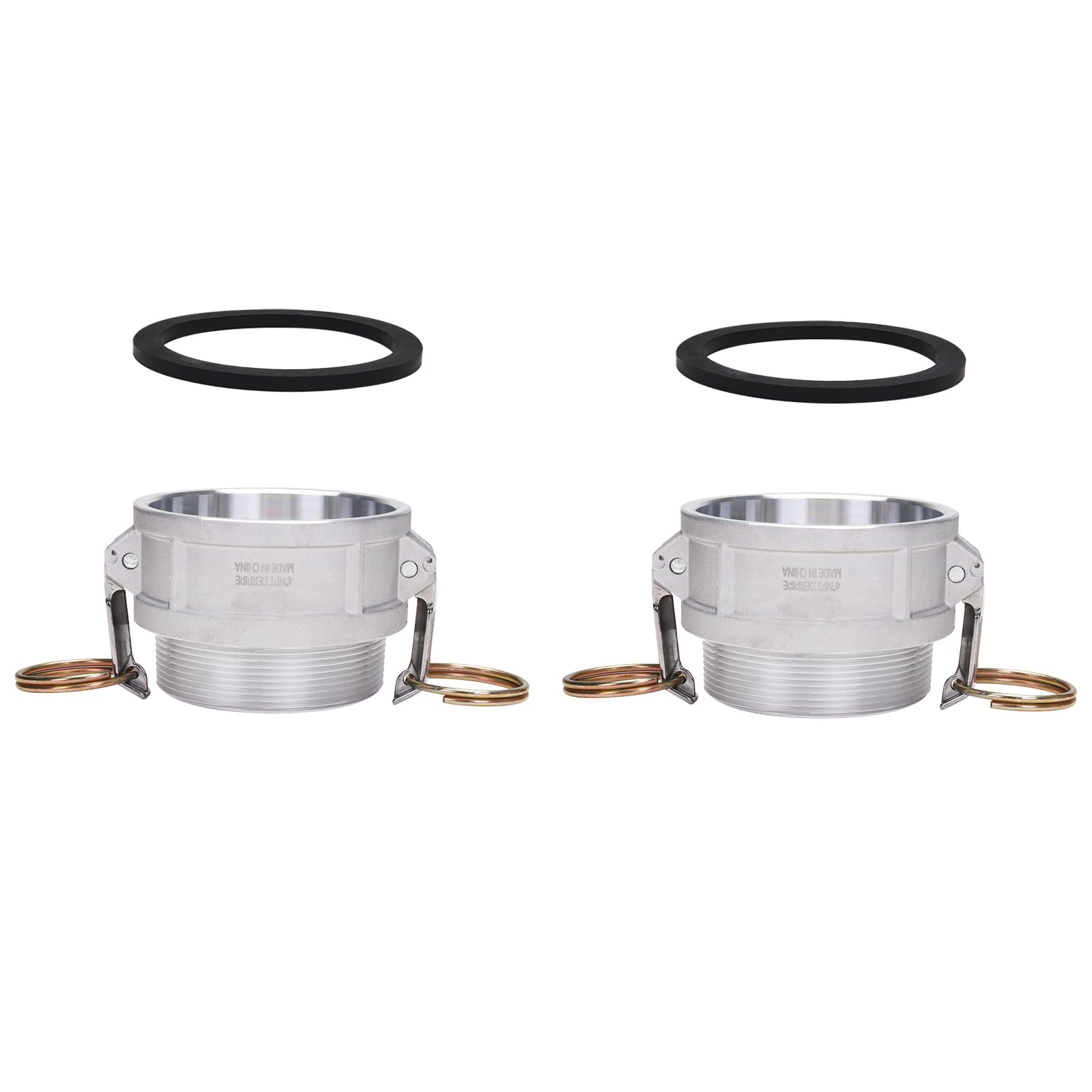 Snapklik.com : DERPIPE Aluminum PartB Camlock Fitting - 4" Female Cam ...
