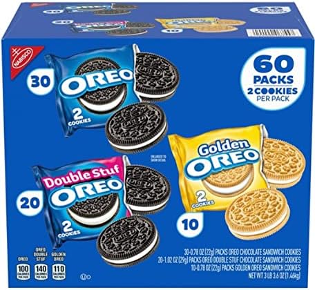Amazon.com: Oreo Variety Pack, 60 count : Grocery & Gourmet Food