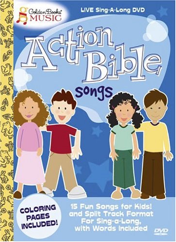 Amazon.com: Golden Books Music: Action Bible Songs [DVD] : Artist Not ...